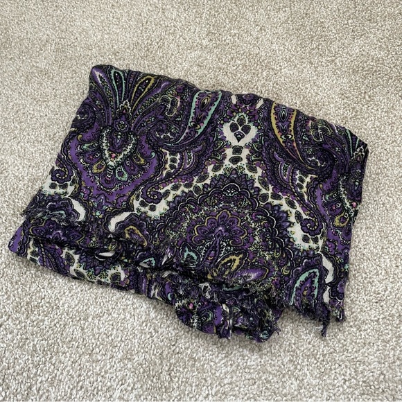 J. Crew | Accessories | Jcrew Paisley Scarf Like New | Poshmark